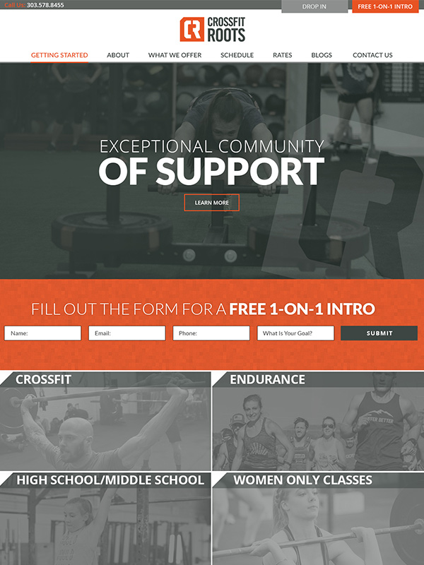 Fitness Website Design We Help Affiliate Gyms Grow – Fitness Website ...