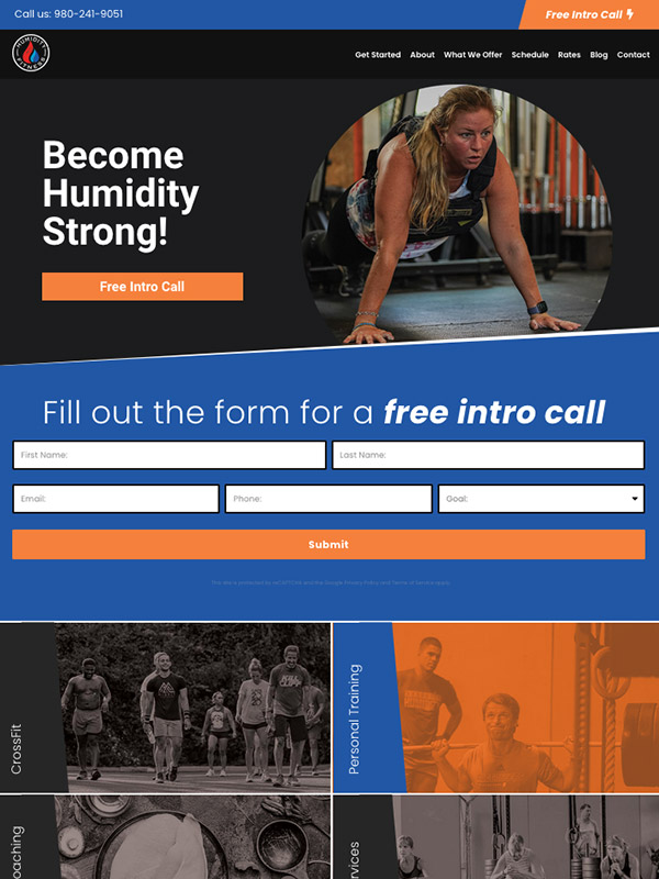 Fitness Website Design – We Help Affiliate Gyms & Training Studios Grow ...